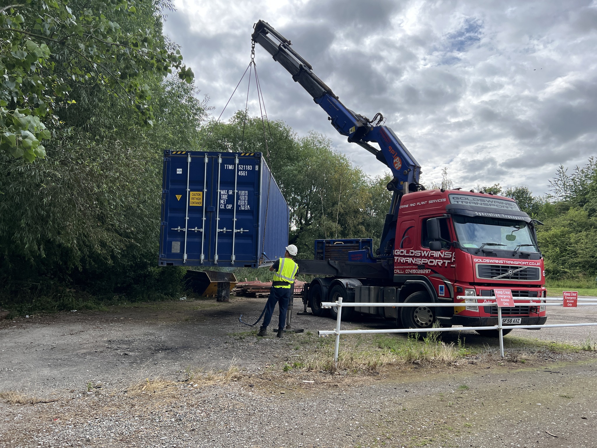Container Services - Goldswains Transport LTD